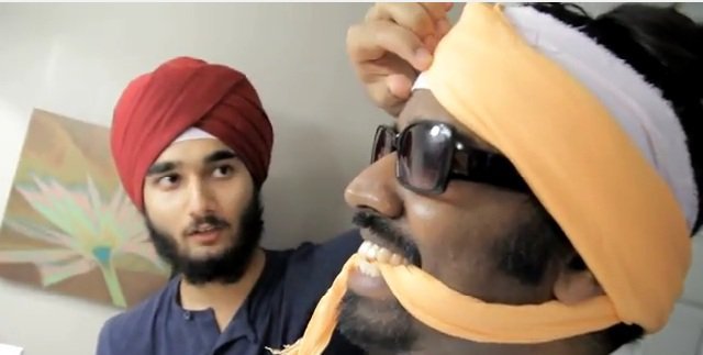 A Sikh Teaches A Tamilian How To Tie A Turban. On The Way, They Bust ...