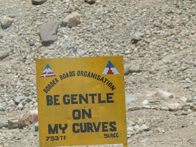 20 Ridiculously Witty Road Signs You Will See On The Way To Ladakh