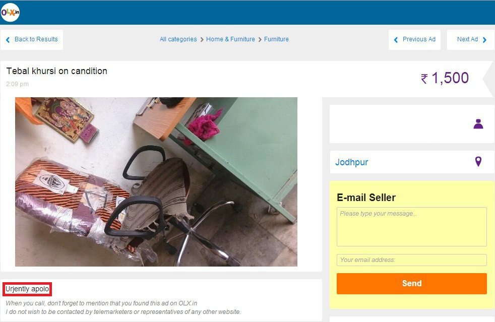 17 Hilarious OLX Ads That Will Make You Go WTF - ScoopWhoop