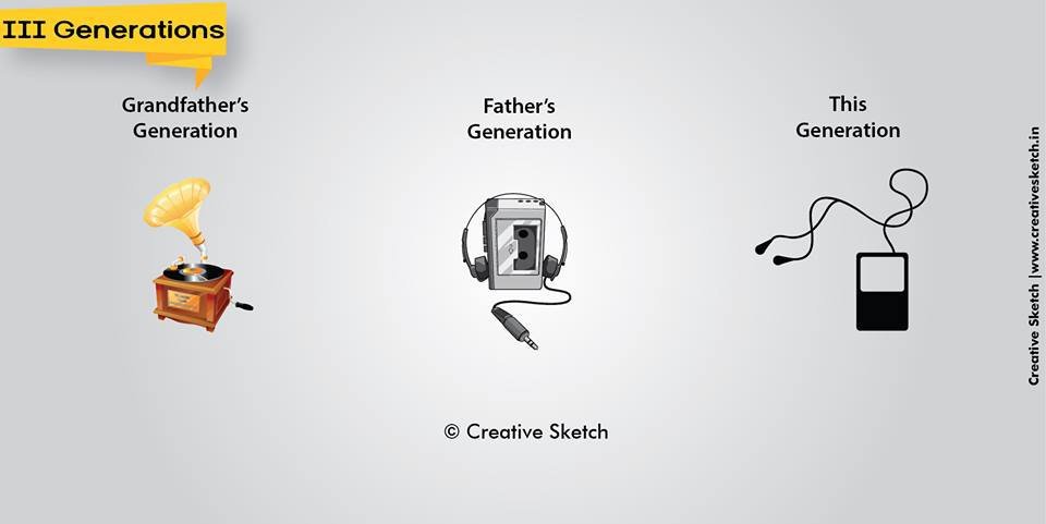These Minimal Posters That Explain The Generation Gap Are Truly Brilliant