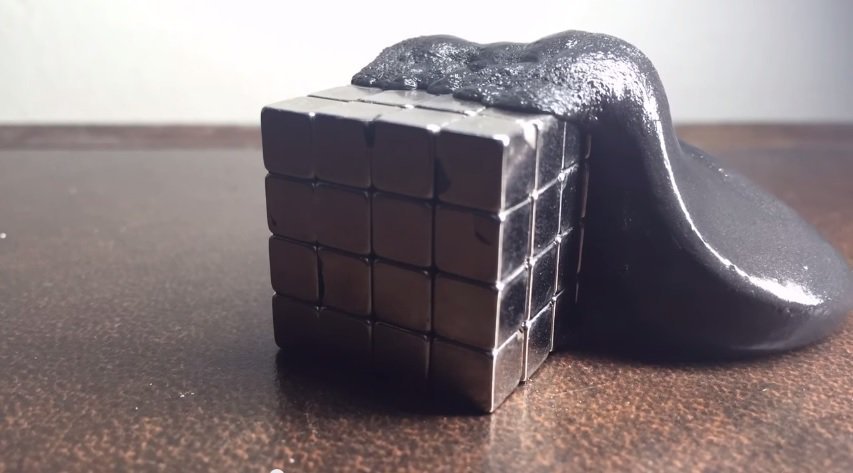 Here’s Some Magnetic Putty Engulfing Metallic Objects. Go Ahead, Try ...