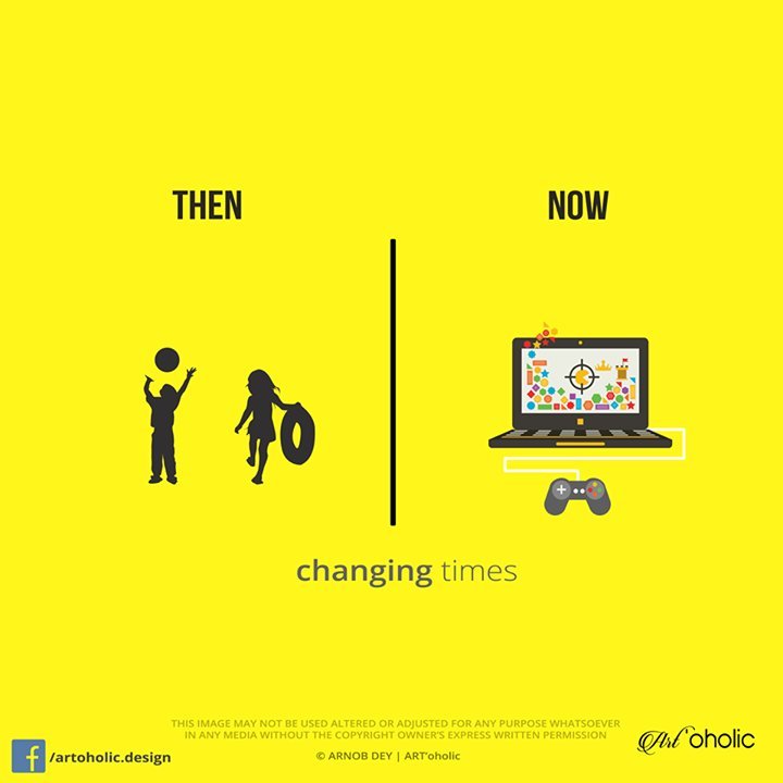These 10 Then And Now Posters Perfectly Describe How Life Has Changed ...