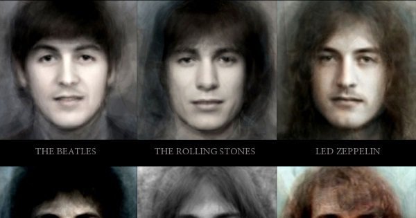 If The Faces Of The Band Members Of These 30 Iconic Rock Bands Were ...