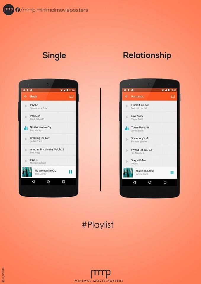 These Posters Try To Make Sense Out Of The Single Vs Relationship ...