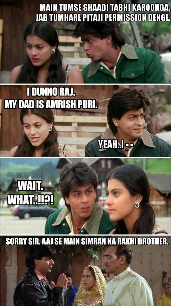 12 Iconic Bollywood Movie Scenes Converted Into Hilarious Memes ...