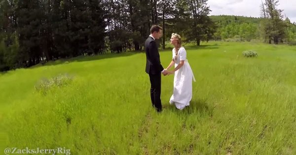 Beautiful Wedding Video, Shot Using A Drone, Perfectly Sums Up How ...