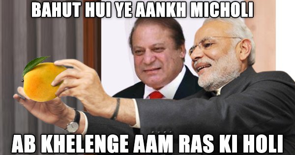 Pakistan PM Sends Mangoes To Modi, These Memes Explain The ‘Aam ...