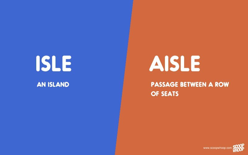 20 Sets Of Words Which Sound Similar But Have Different Meanings ...