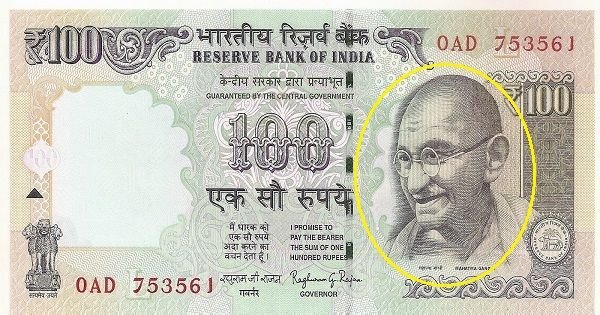 You’ll Be Surprised To Know Where Mahatma Gandhi’s Photo On The ...