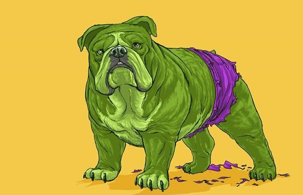 Artist Creates Brilliant Illustrations Of Dogs Dressed Up As Marvel ...