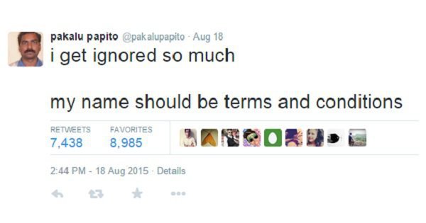 20 Self-Loathing Tweets By Pakalu Papito Which Are Funnier Than His ...