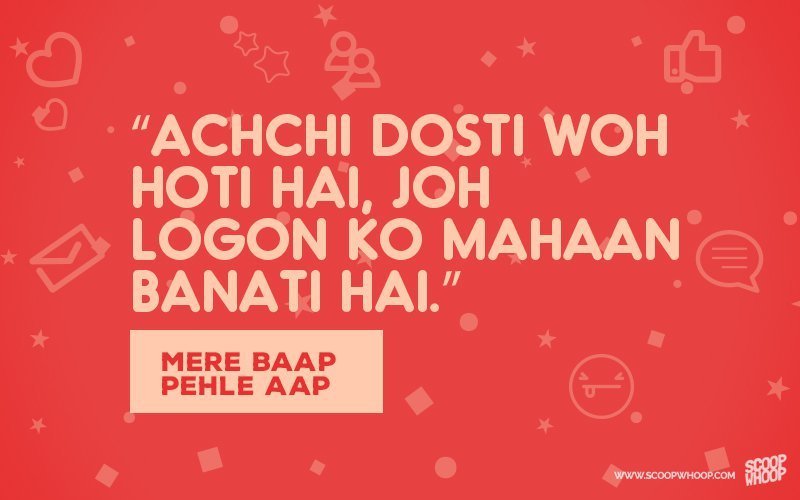 13 Bollywood Dialogues On Dosti That You Can Use On Your Friend ...