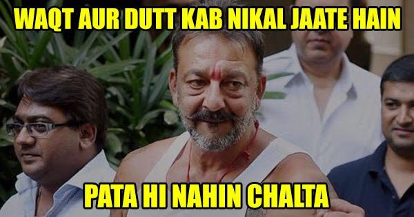These 22 Sanjay Dutt Memes Will Make You Bail Out With Laughter - ScoopWhoop