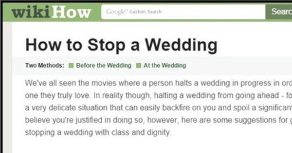 10 WTF wikiHow Pages You Won’t Believe Actually Exist - ScoopWhoop