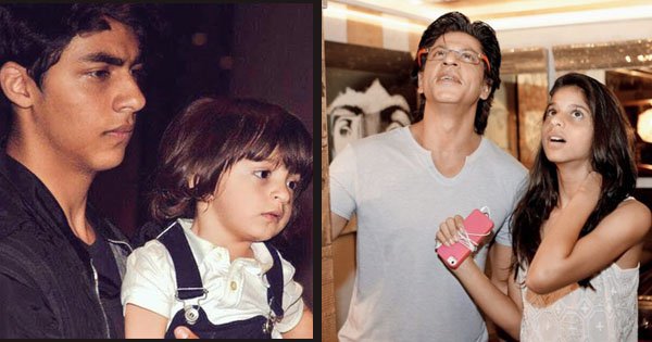 This Photo Of SRK Shows Why He Is An Awesome Father Before Being The ...