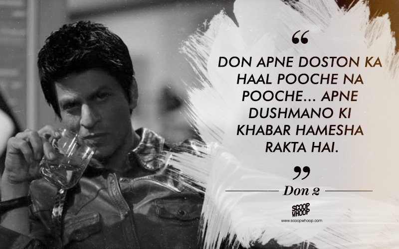 50 Lesser-Known Dialogues By Shah Rukh Khan You Probably Haven’t Heard ...