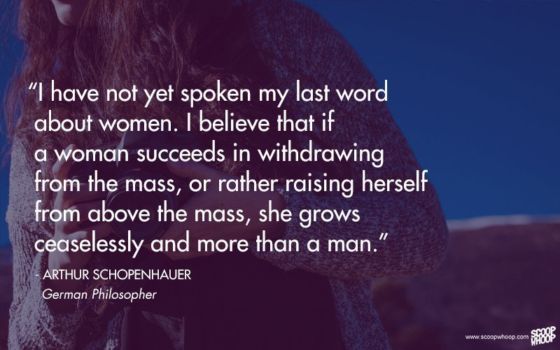 22 Quotes By Famous Men On Women, Feminism And Women’s Rights - ScoopWhoop