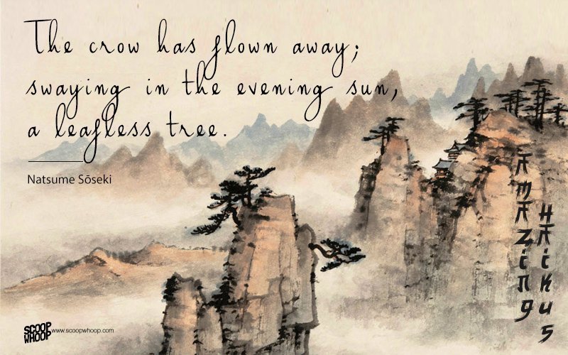 30 Mesmerising Haikus That Perfectly Capture The Essence Of Life And Loss - ScoopWhoop