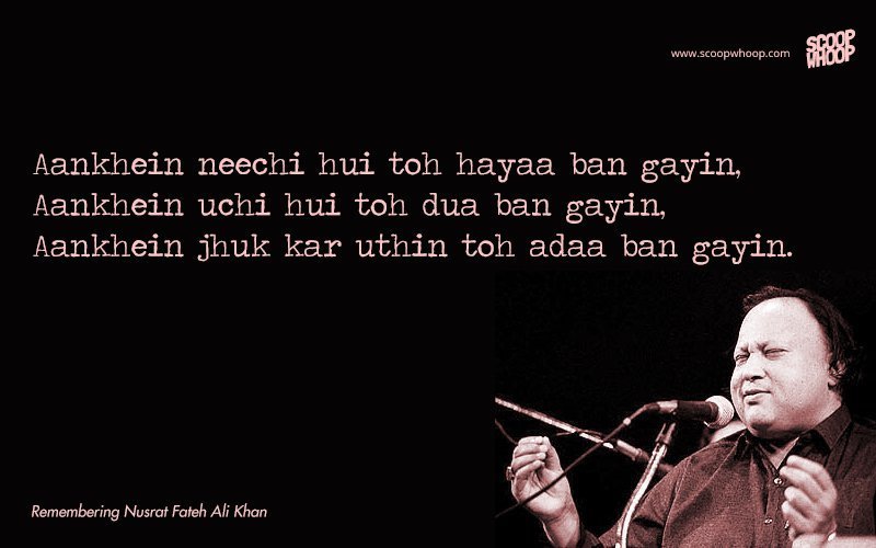 15 Nusrat Fateh Ali Khan Quotes | 15 Nusrat Fateh Ali Khan Shayaris