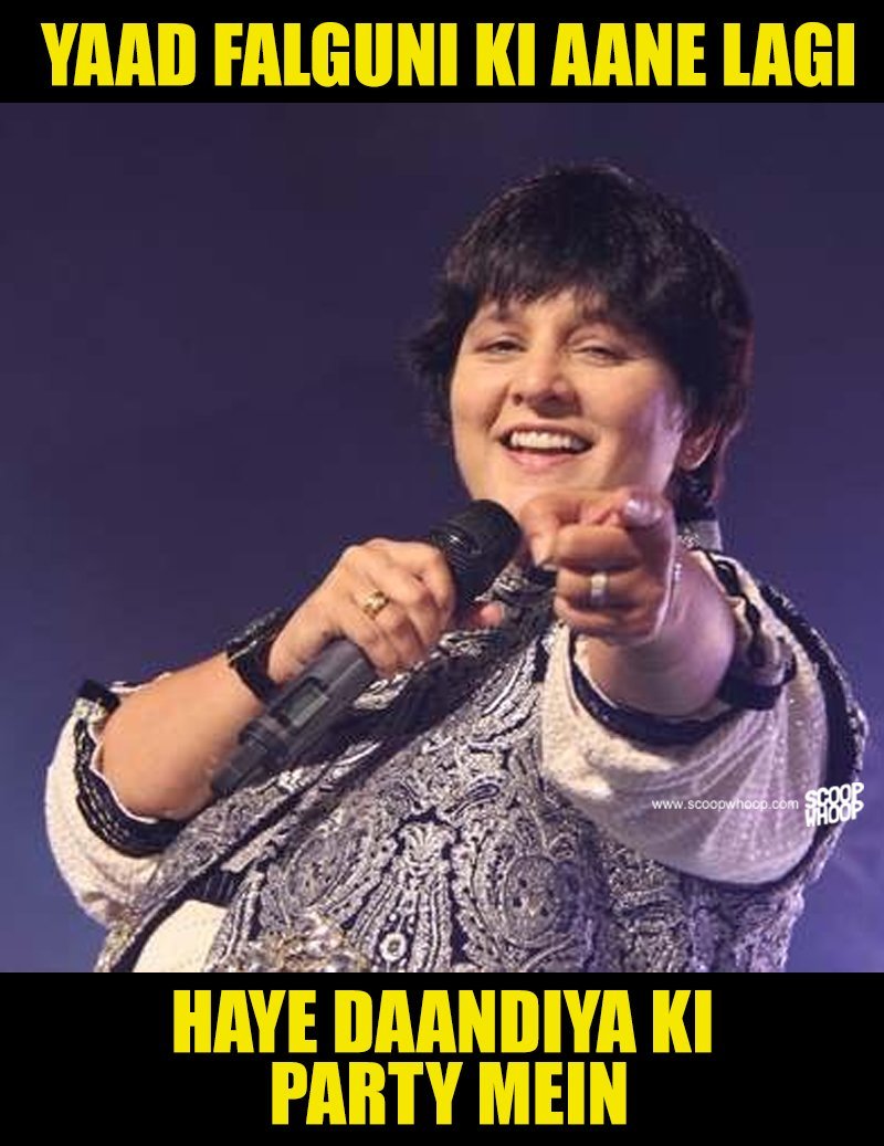 15 Falguni Pathak Memes Which Will Hit Every Dandiya Lover Where It Hurts