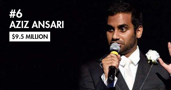 Indian-American Aziz Ansari Is The 6th Richest Comedian In The World ...