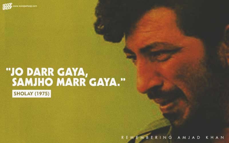 14 Iconic Dialogues That Made Gabbar Singh Immortal - ScoopWhoop