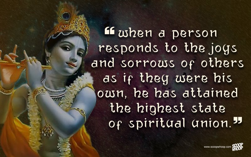 25 Best Krishna Quotes | Positive Krishna Quotes On Life & Love