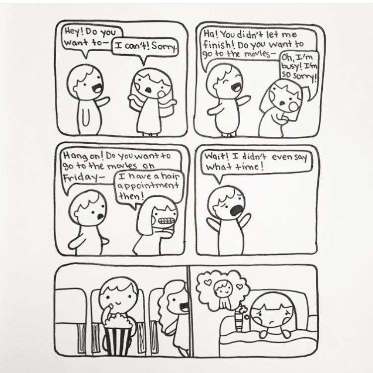 30 Illustrations That Perfectly Sum Up The Life Of An Introvert ...