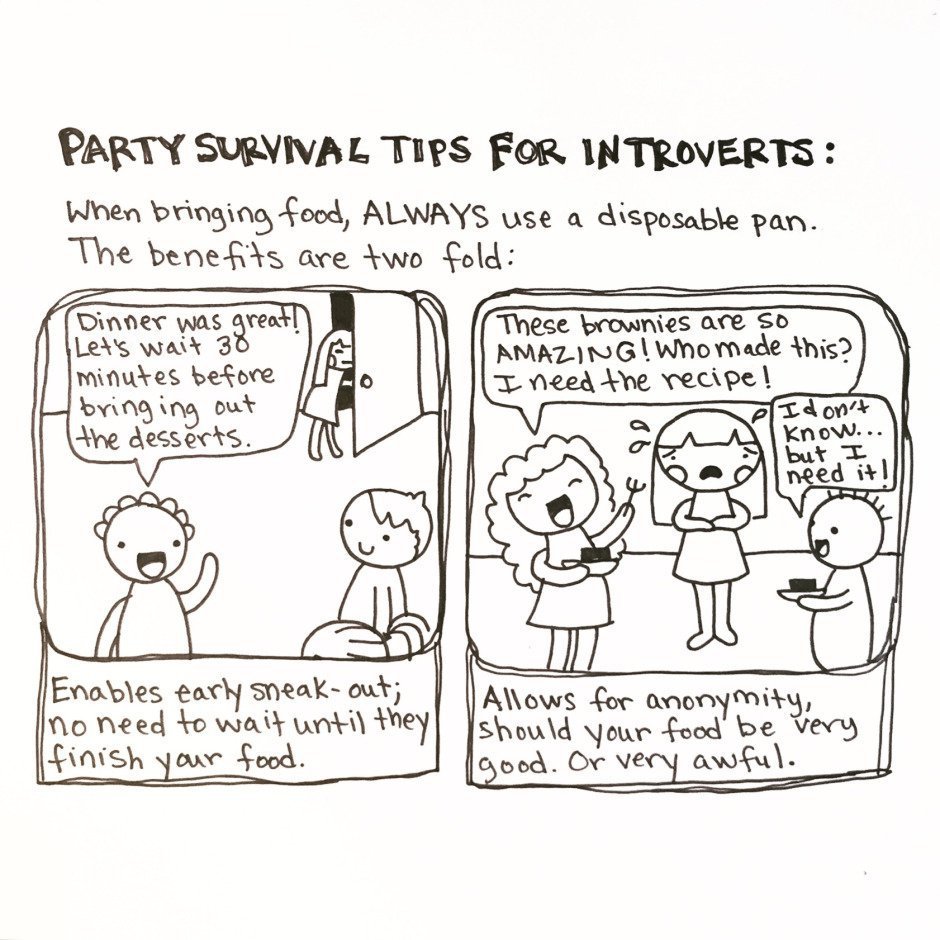 30 Illustrations That Perfectly Sum Up The Life Of An Introvert ...