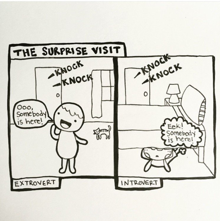 30 Illustrations That Perfectly Sum Up The Life Of An Introvert ...