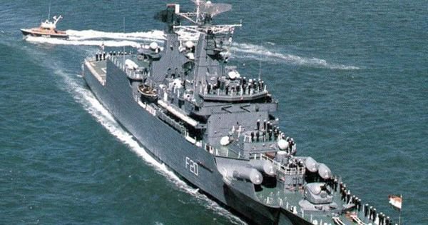 India’s First Indigenously-Designed Warship INS Godavari Is Being ...