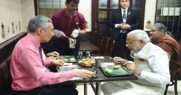 Everyone Is Loving This Picture Of Modi & The Singapore PM Sharing A ...