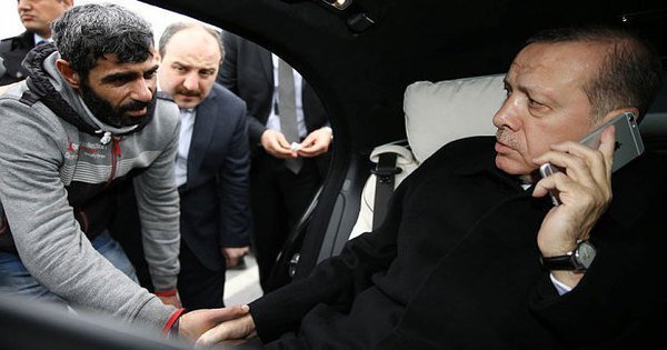 Watch: Turkish Prez Tayyip Erdogan Talks To A Depressed Man, Convinces ...