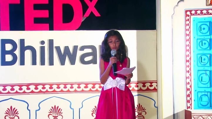 This 10-Year-Old Indian Girl Is The Youngest TEDx Speaker & She Makes ...