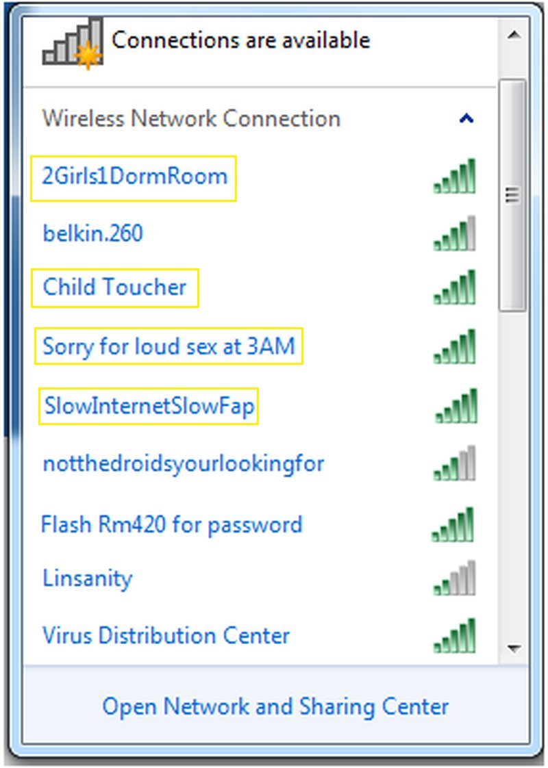 15 WiFi Names That Are So Funny, They’ll Immediately Connect You To ...