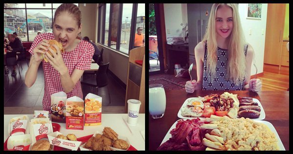 If You Thought Models Hardly Eat, You Should Watch This Skinny Model ...