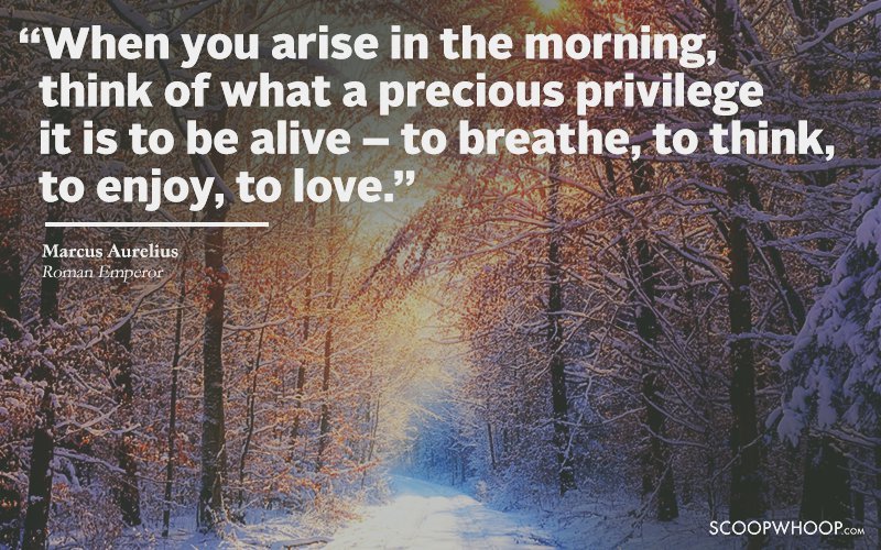 26 Inspiring Quotes To Help You Kickstart The Day On These Merciless ...