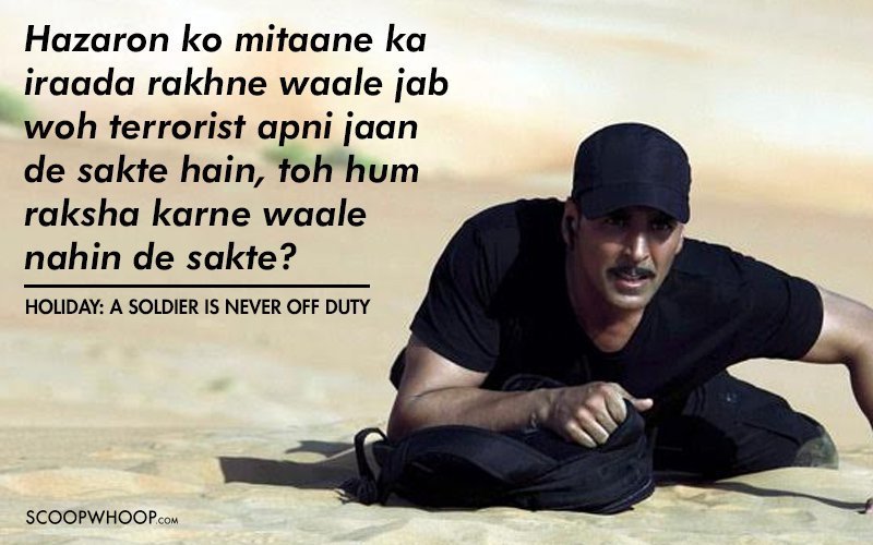 6 Patriotic Akshay Kumar Dialogues Which’ll Bring Out The Indian In You ...