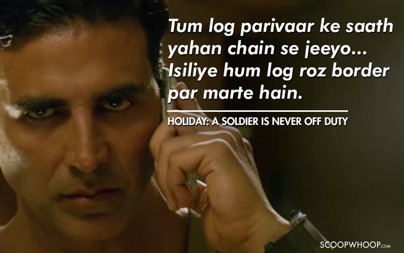 6 Patriotic Akshay Kumar Dialogues Which’ll Bring Out The Indian In You ...