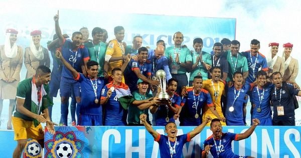 India Beats Defending Champions Afghanistan 2-1 To Lift SAFF Cup Title ...