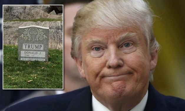 Someone Erected Donald Trump’s ‘Tombstone’ In New York’s Central Park ...
