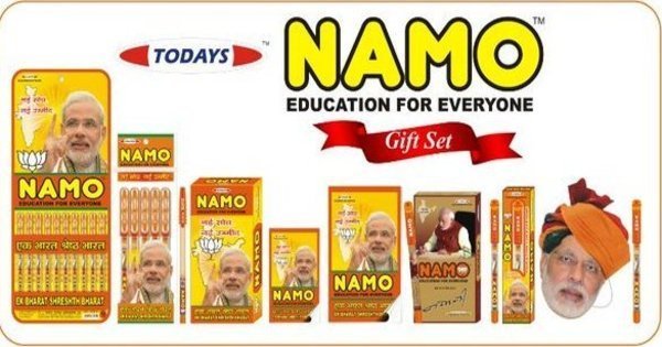 I love Modi pens distributed among students in Gujarat