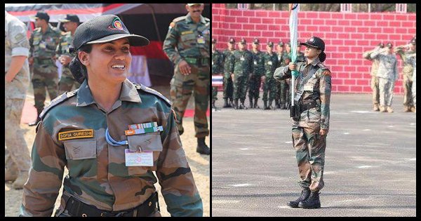 India’s 1st Woman To Lead An Army Contingent, Lt. Col. Sophia Qureshi ...