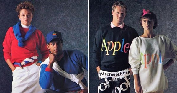 30 Years Ago Apple Started Its Own Fashion Line & For Once, Nobody Said ...
