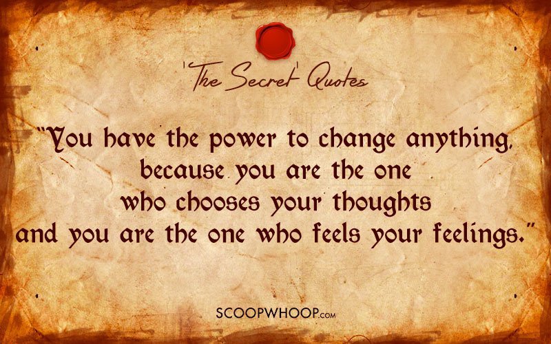 23 Profound Quotes From ‘The Secret’ That Are A Secret To A Happy Life