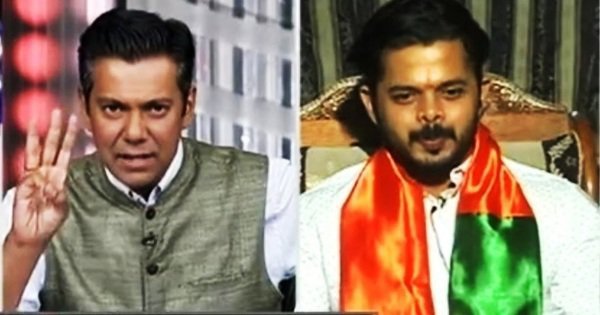 Sreesanth tries to dodge questions when placed at the receiving end