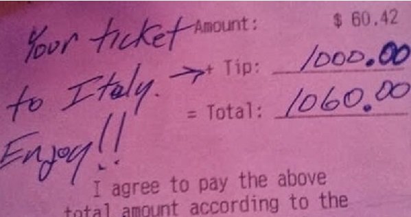30 Awesome Messages On Bill Receipts That Will Totally Make Your Day ...