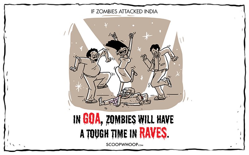 If Zombies Attack India, These Are Some Typical Situations They’ll Face ...