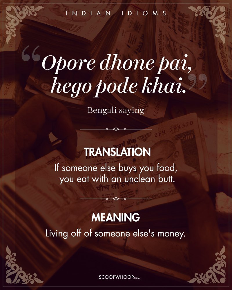 15 Quirky Idioms From Across India That Perfectly Define The Khatta ...