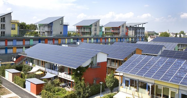 A German solar city generates four times the energy it consumes